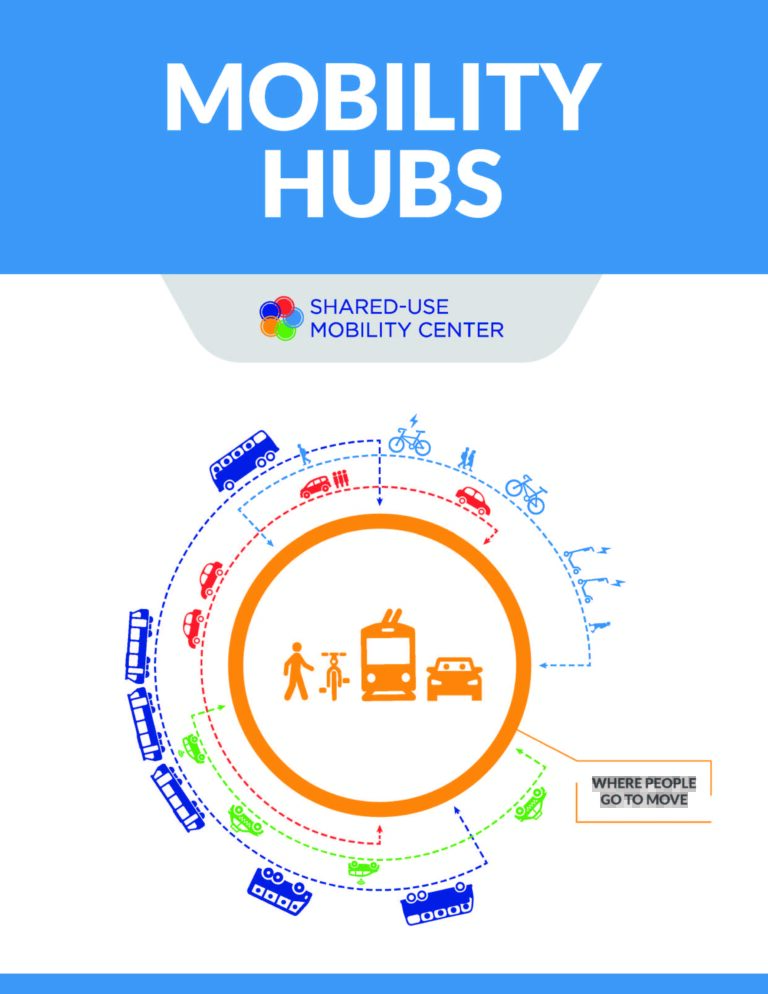 Mobility Hubs: Where People Go to Move, Shared-Use Mobility Center, 2019 – SUMC Mobility ...