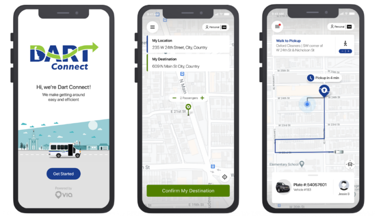 Connecting Rural Communities with DART Connect: On-Demand Microtransit ...
