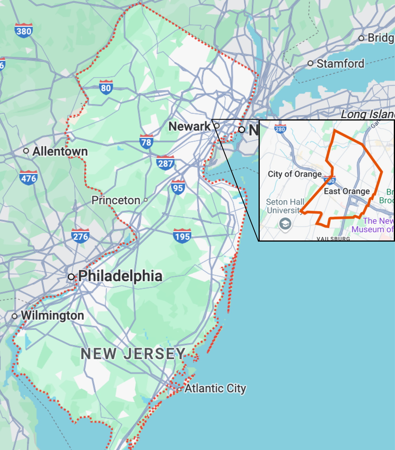 USDOT Thriving Communities Program: East Orange & Orange, NJ – SUMC ...