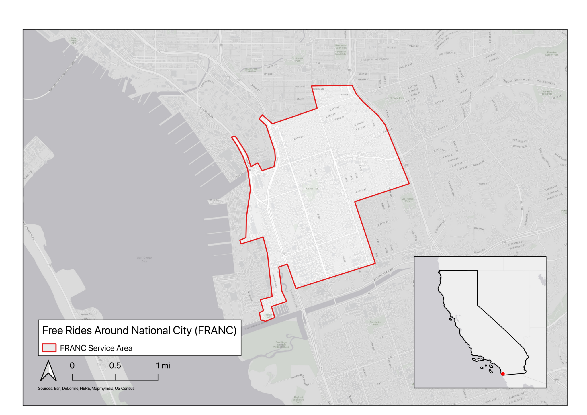 Free Ride Around National City (FRANC): Zero-emission Shuttle Program ...