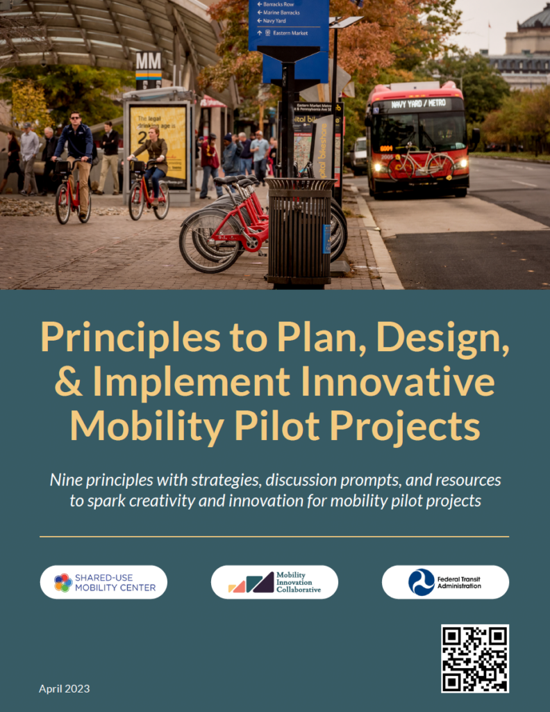 SUMC MLC: Mobility Learning Center: A Guidebook for Mobility Innovation